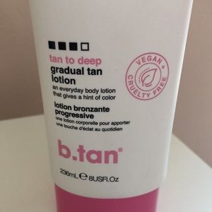 B.Tan | Skincare | Btan Plump Up The Bronze Gradual Tan Lotion | Poshmark